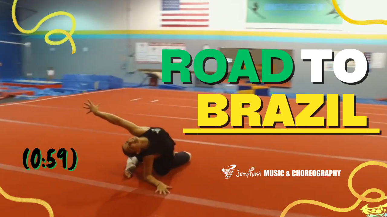 Road To Brazil Floor Routine [0:59] – Jumptwist